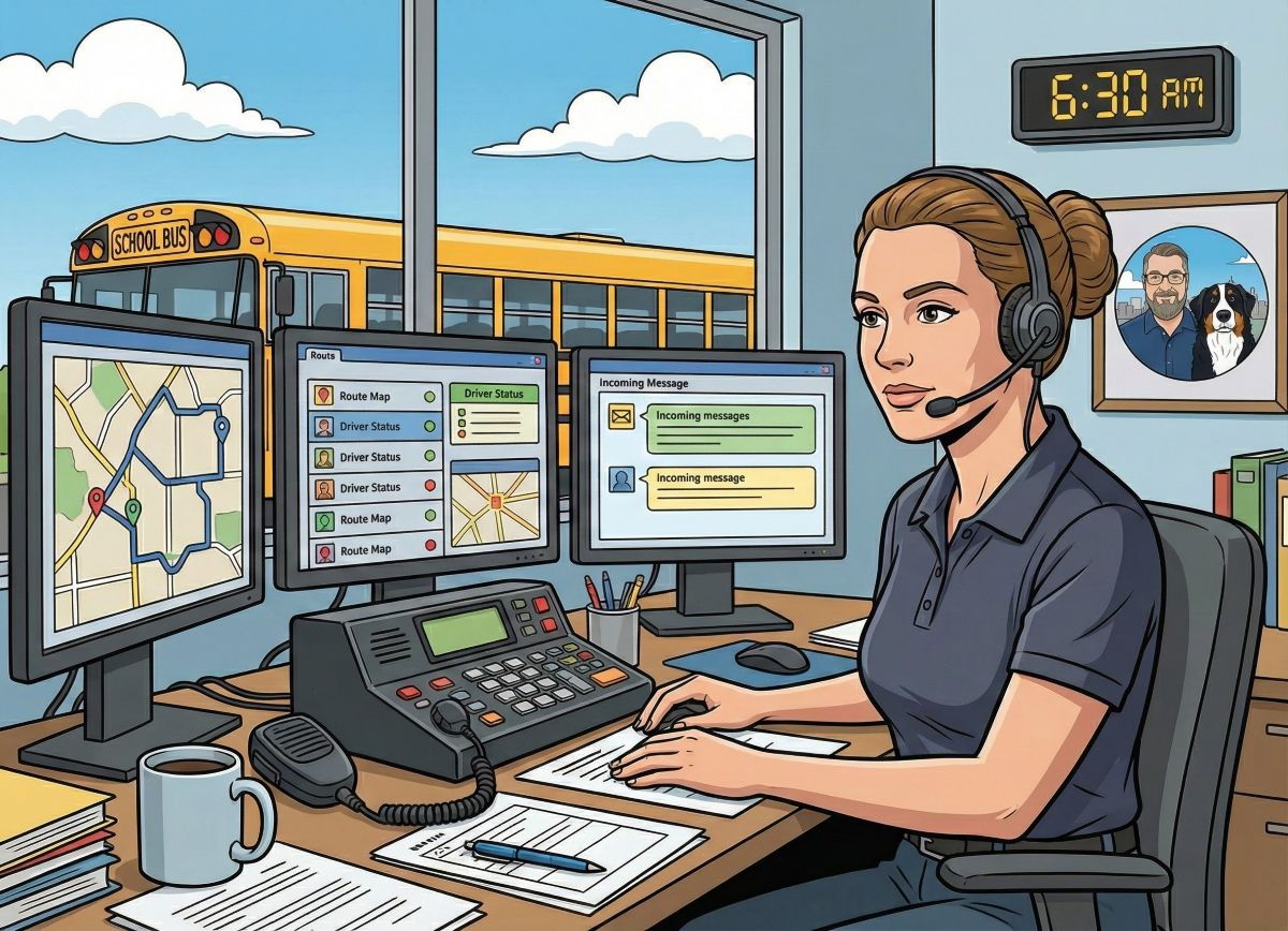 School Bus Dispatcher: Behind Every Safe Driver is a Calm Voice on the ...